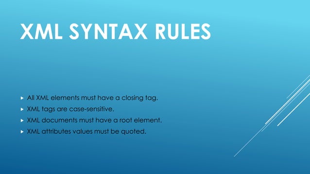 XML simple Introduction | PPT