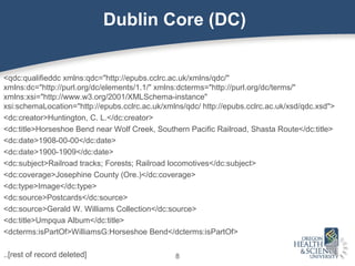 Intro to XML in libraries | PPT