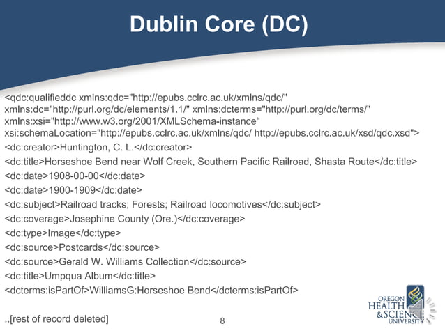 Intro to XML in libraries | PPT | Web Design and HTML | Internet