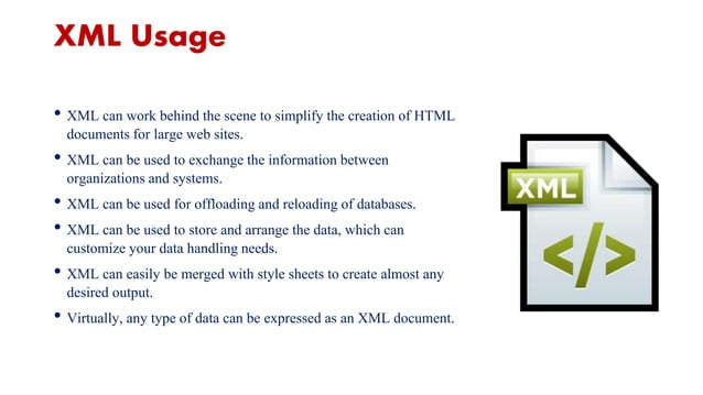 Xml programming language myassignmenthelp.net