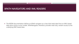 Xml query language and navigation | PPTX
