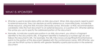 Xml query language and navigation | PPTX