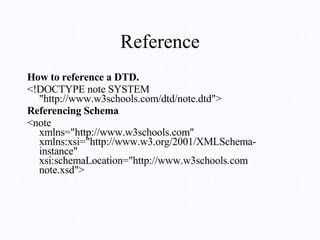 Xml Schema | PPT