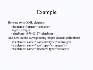 Xml Schema | PPT