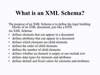 Xml Schema | PPT