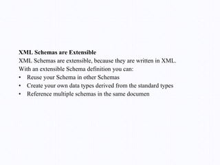 Xml Schema | PPT