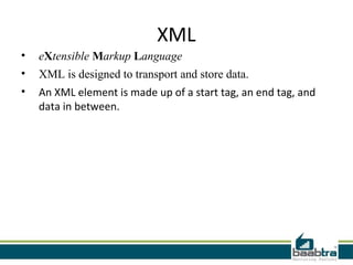 XML | PPT