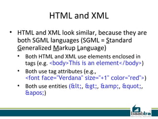 XML | PPT