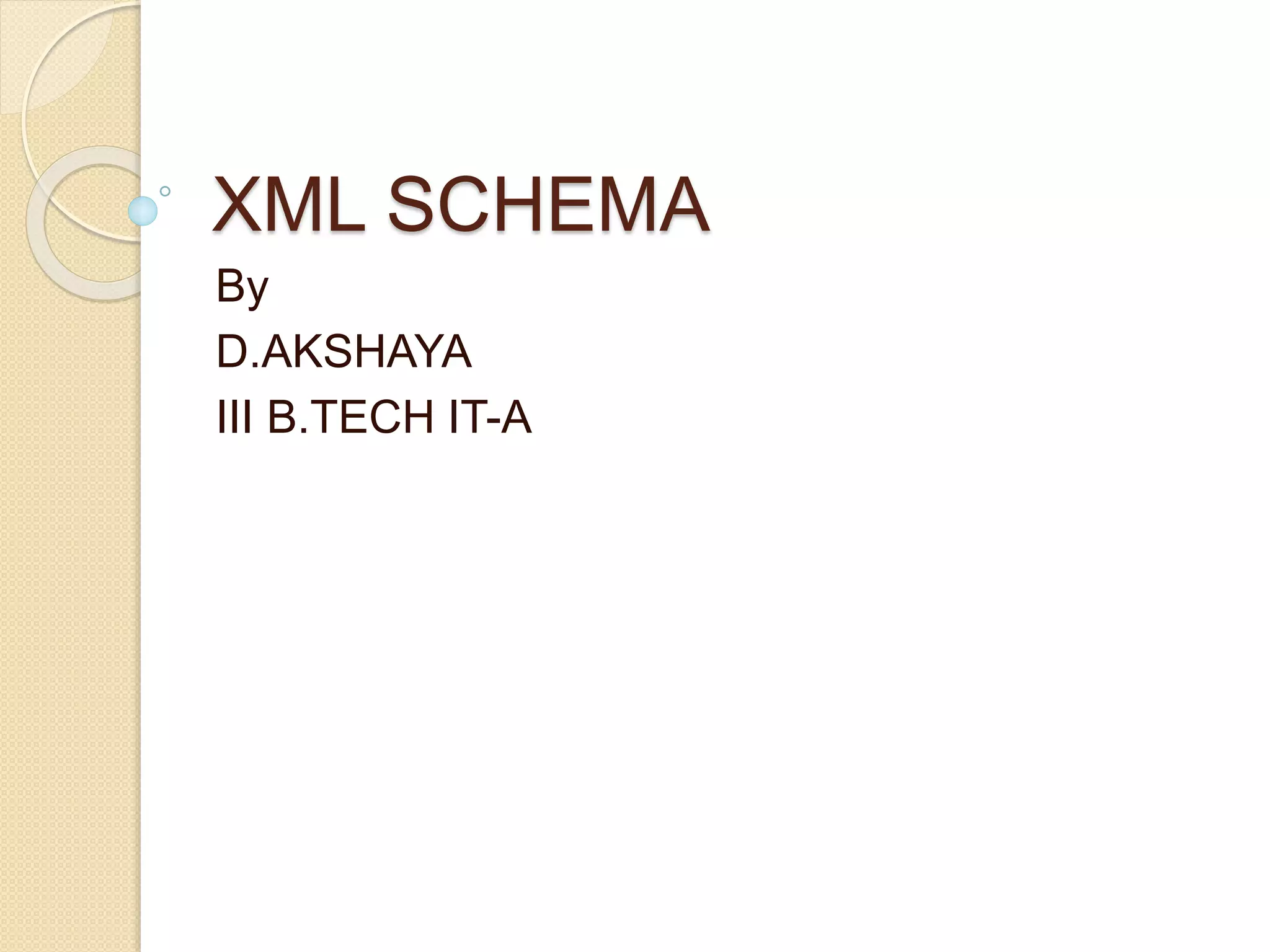 Xml Schema Pptx