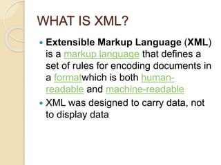 Xml schema | PPT