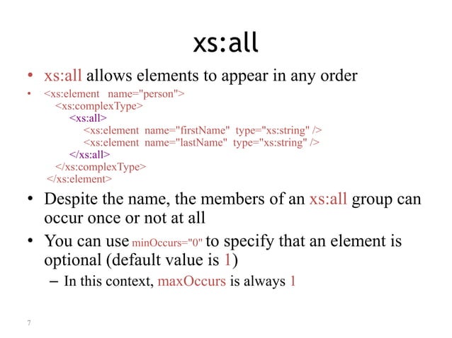 Xml schema | PPTX | Internet | Computing