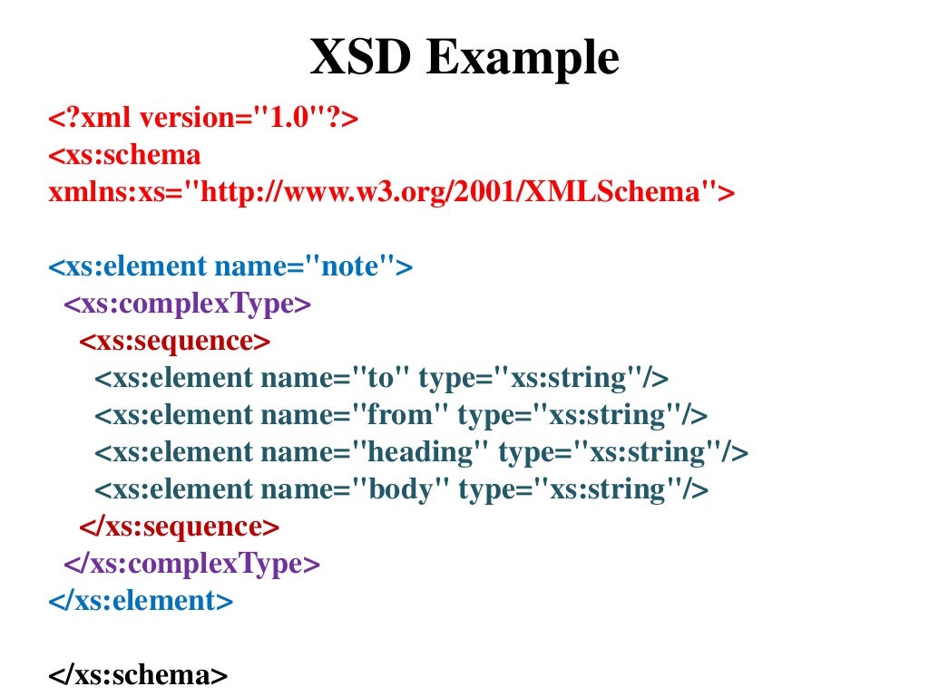 Xml Schema Designer