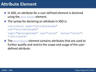 XML Schema Part 2 | PPTX | Web Development | Internet