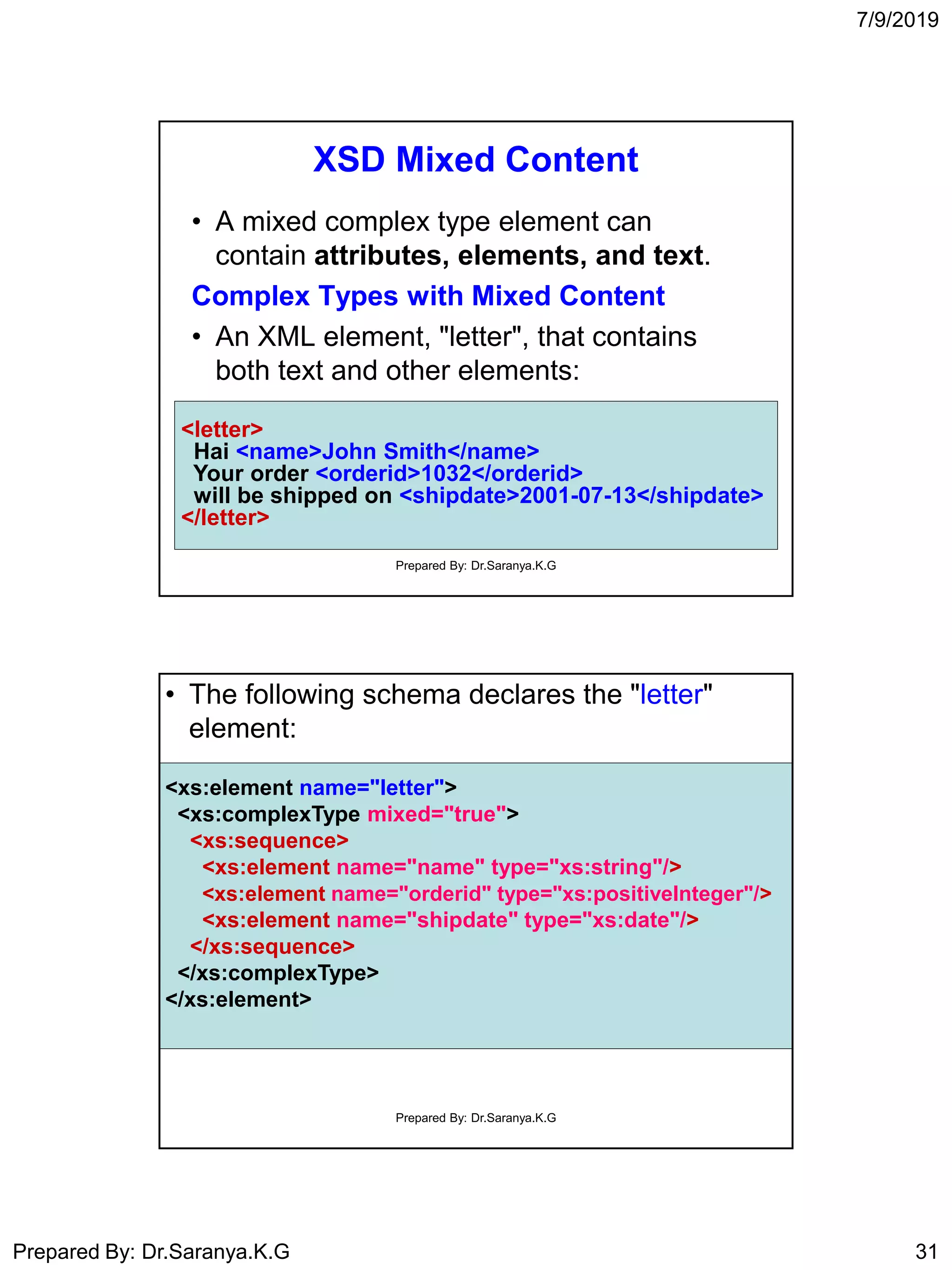 Xml schema | PDF