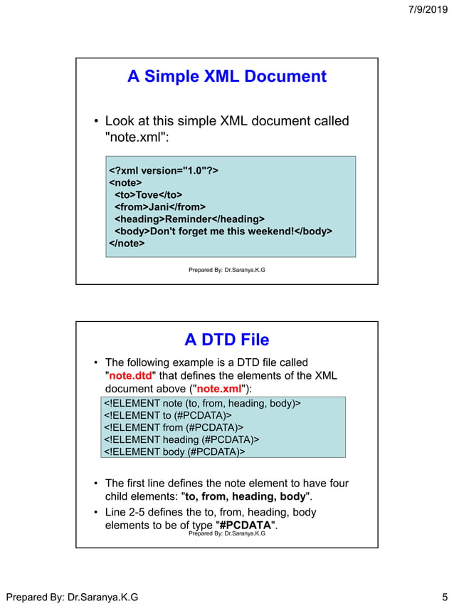 Xml schema | PDF
