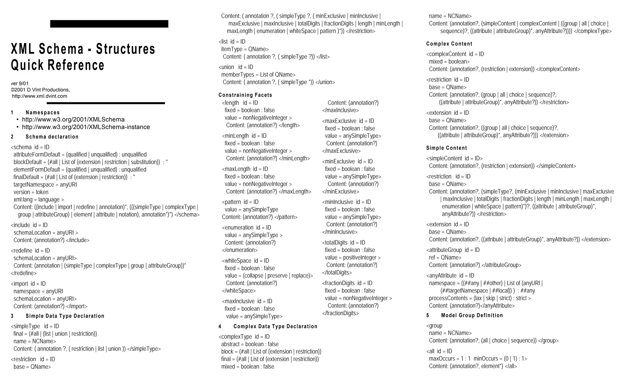 Xml Schema Structures Ppt