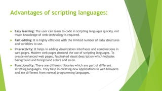 Xml & scripting | PPT