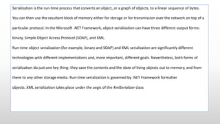 Xml serialization | PPTX