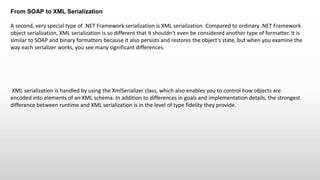 Xml serialization | PPTX