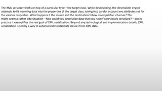 Xml serialization | PPTX
