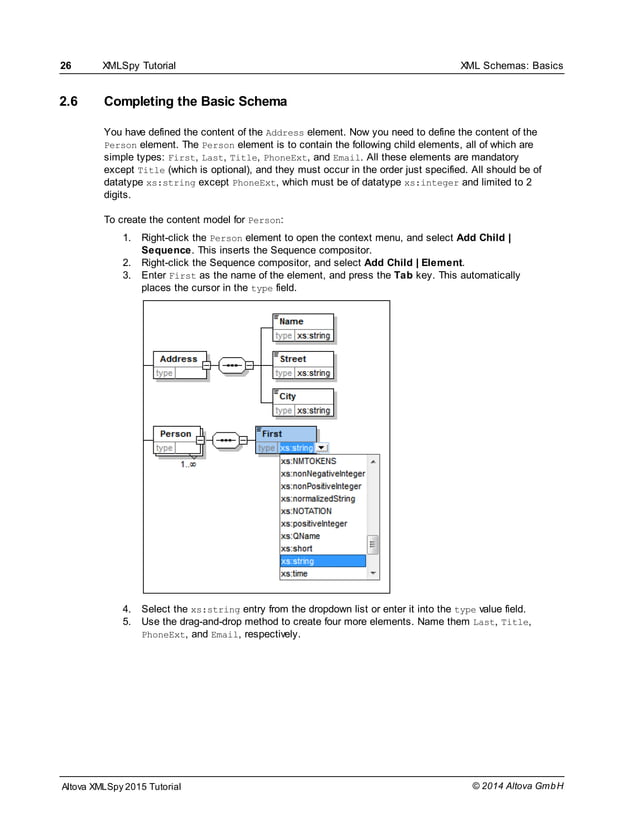 Xml spy tutorial | PDF | Desktop Publishing | Computer Software and Applications