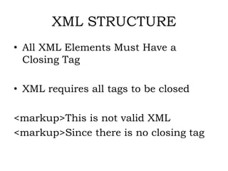 XML | PPT