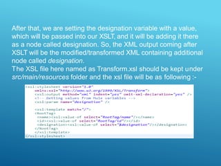 Xml to xml transformation | PPT