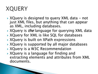 Xml transformation language | PPTX