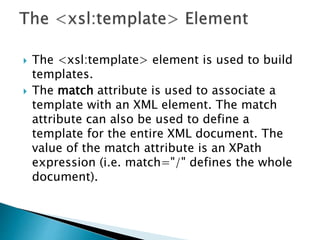 Xml transformation language | PPTX