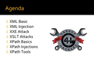 XML & XPath Injections | PPT