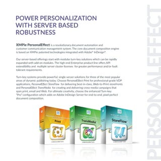 XMPie brochure | PDF