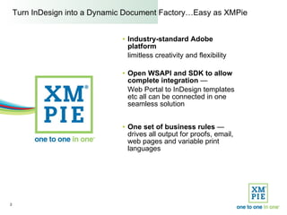 XMPie Integration | PPT