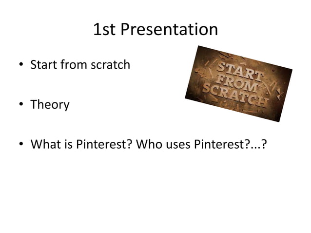 Pinterest strategy | PPT