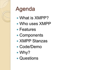 Interacting with XMPP using PHP | PPT