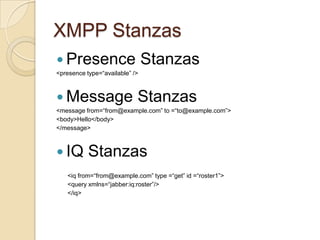 Interacting with XMPP using PHP | PPT