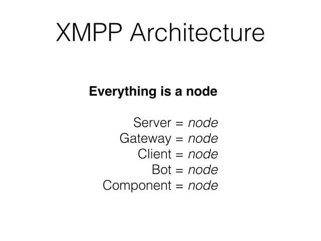 XMPP Technical Overview + Jingle Protocol Study | PPT