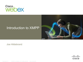 XMPP-IoT Protocol designed mainly to send mesages | PPTX