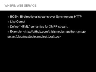 XMPP In Real Time | ZIP