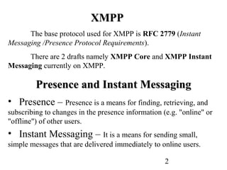 Xmpp presentation | PPT