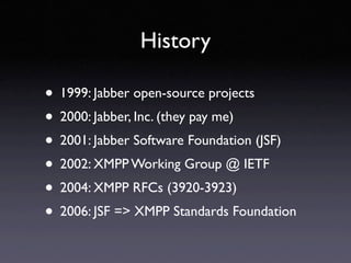 XMPP Standards Update | PDF