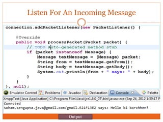 Xmpp and java | PPSX