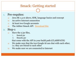 Xmpp and java | PPSX