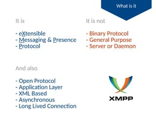 What is XMPP Protocol | PDF