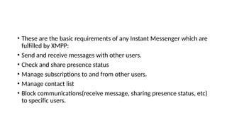 XMPP PROTOCOL IN IoT AND ITS APPLICATIONS.pptx