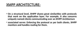 XMPP PROTOCOL IN IoT AND ITS APPLICATIONS.pptx