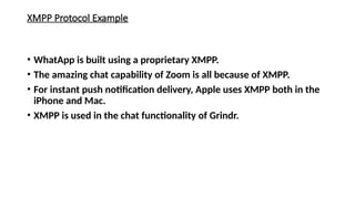 XMPP PROTOCOL IN IoT AND ITS APPLICATIONS.pptx