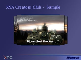 XNA Introduction | PPT