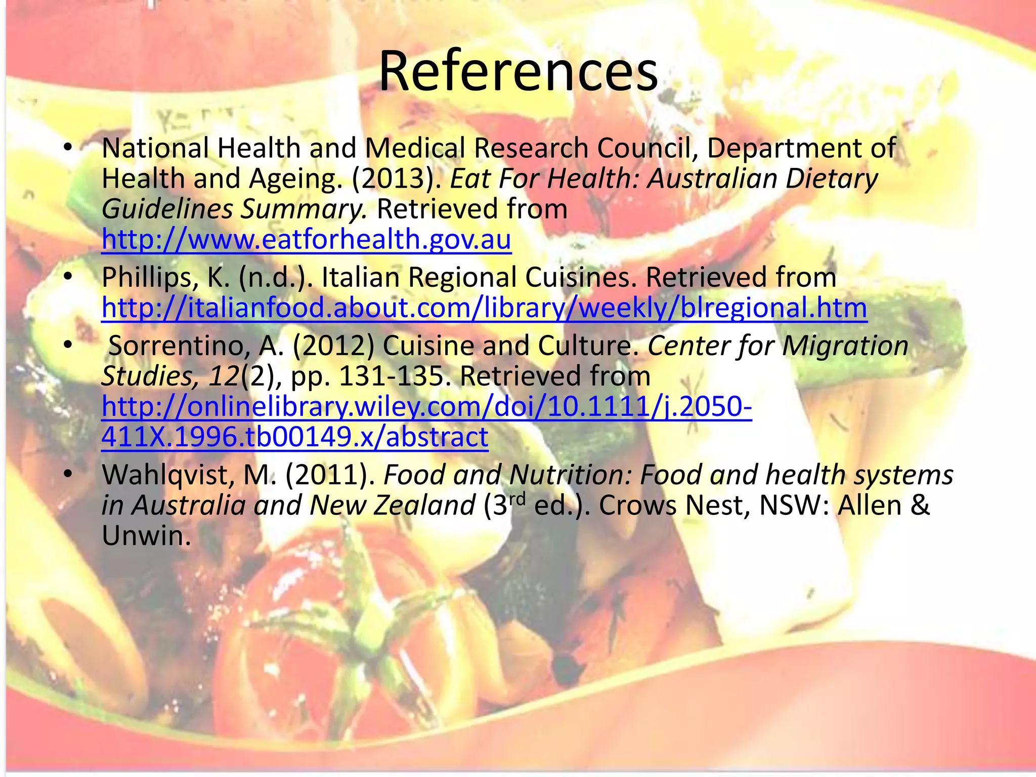 Xnb151 Cultural Food Presentation | PPTX