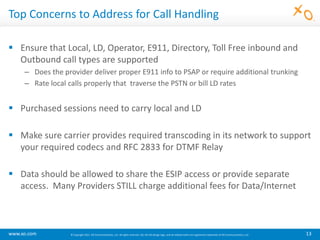 Implementing SIP Trunking: Keys to Ensuring Interoperability | PPT