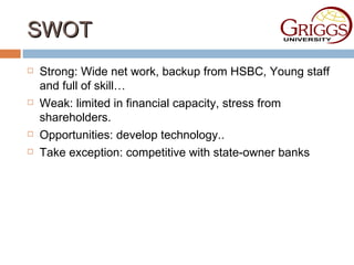 Trương Trung Nghĩa - Marketing Plan | PPT | Credit Cards | Personal Debt